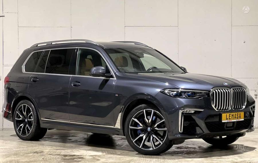 Pelēks BMW X7 2021 Klaipėda, ar dzinēja tilpumu 2.99 L un nobraukumu 230 tūkst. km par 49500 €, foto 31 vietnē AUTOMOTO.COM.LV