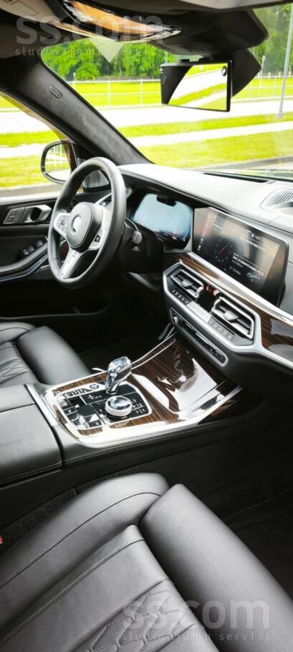 Pelēks BMW X7 2021 Rīga, ar dzinēja tilpumu 3.00 L un nobraukumu 154 tūkst. km par 63500 €, foto 9 vietnē AUTOMOTO.COM.LV