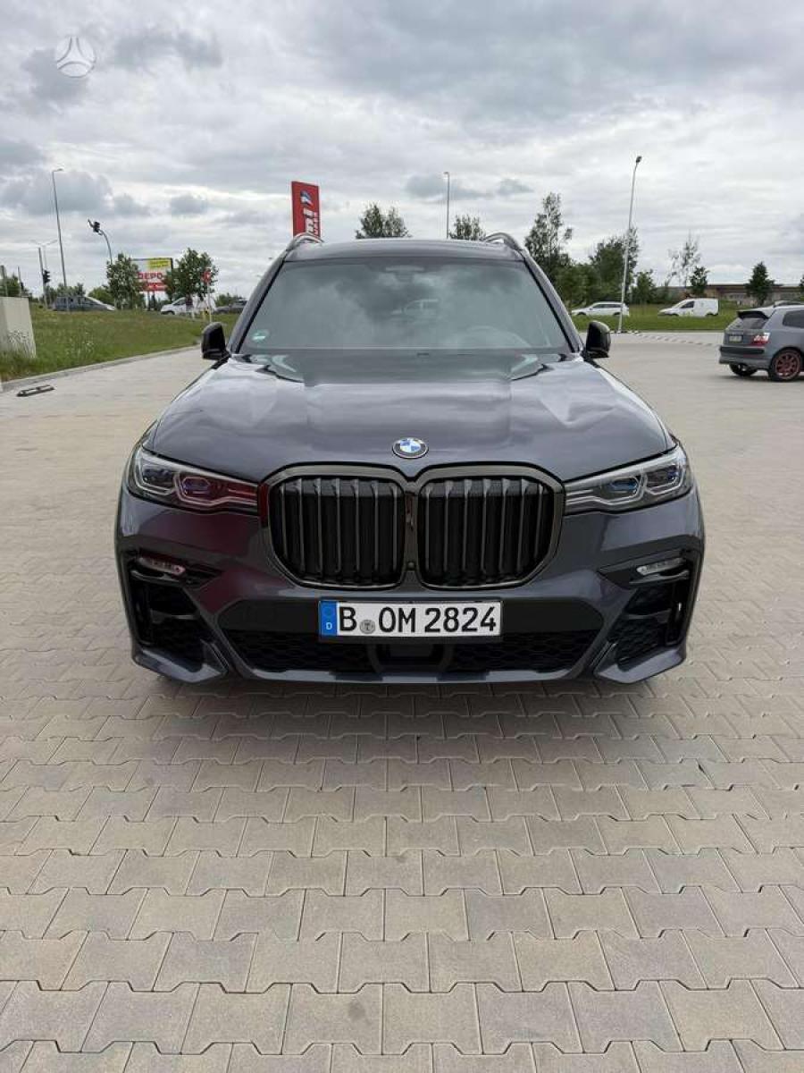 Pelēks BMW X7 2021 Šauļi, ar dzinēja tilpumu 2.99 L un nobraukumu 152 tūkst. km par 49500 €, foto 4 vietnē AUTOMOTO.COM.LV