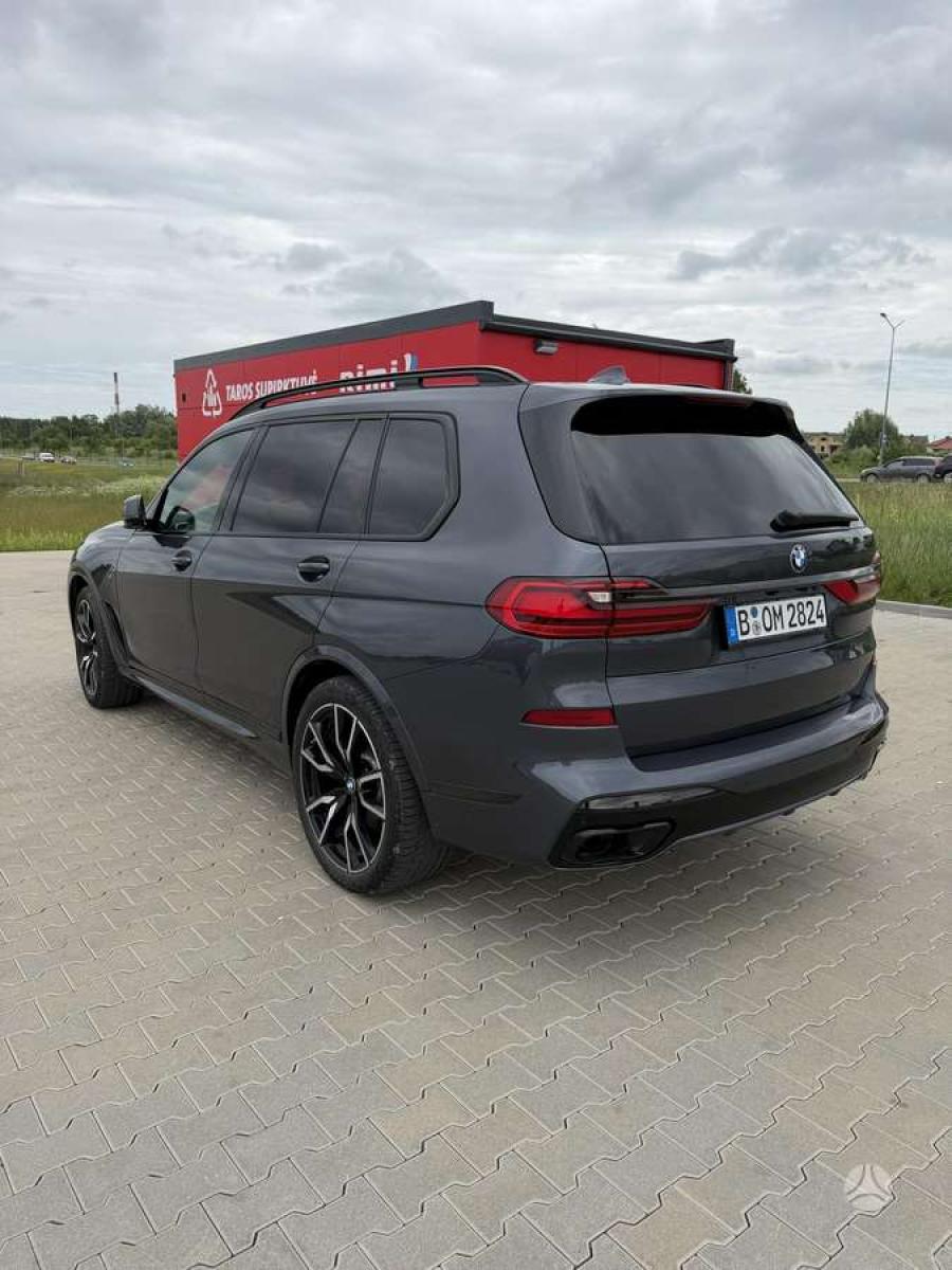 Pelēks BMW X7 2021 Šauļi, ar dzinēja tilpumu 2.99 L un nobraukumu 152 tūkst. km par 49500 €, foto 7 vietnē AUTOMOTO.COM.LV