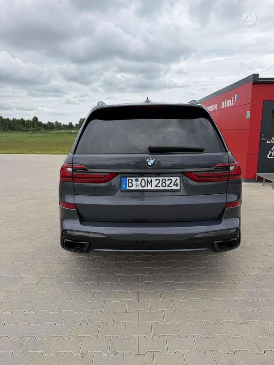Pelēks BMW X7 2021 Šauļi, ar dzinēja tilpumu 2.99 L un nobraukumu 152 tūkst. km par 49500 €, foto 8 vietnē AUTOMOTO.COM.LV