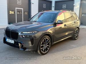Grey BMW X7 2022 in Tallinn, with an engine capacity of 3.00 L and mileage of 58 thousand km for 82900 €, photo  on AUTOMOTO.COM.LV