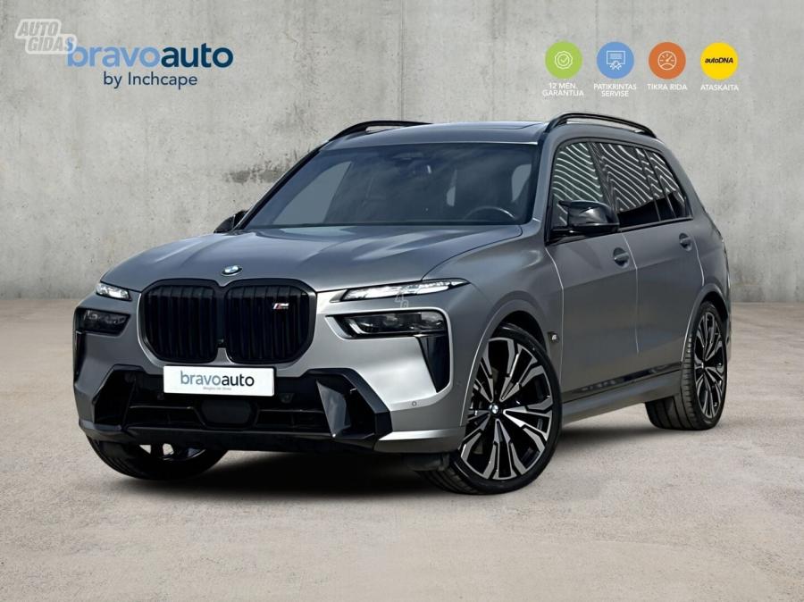 Grey BMW X7 2023 in Kaunas, with an engine capacity of 4.40 L and mileage of 47 thousand km for 105555 €, photo 1 on AUTOMOTO.COM.LV