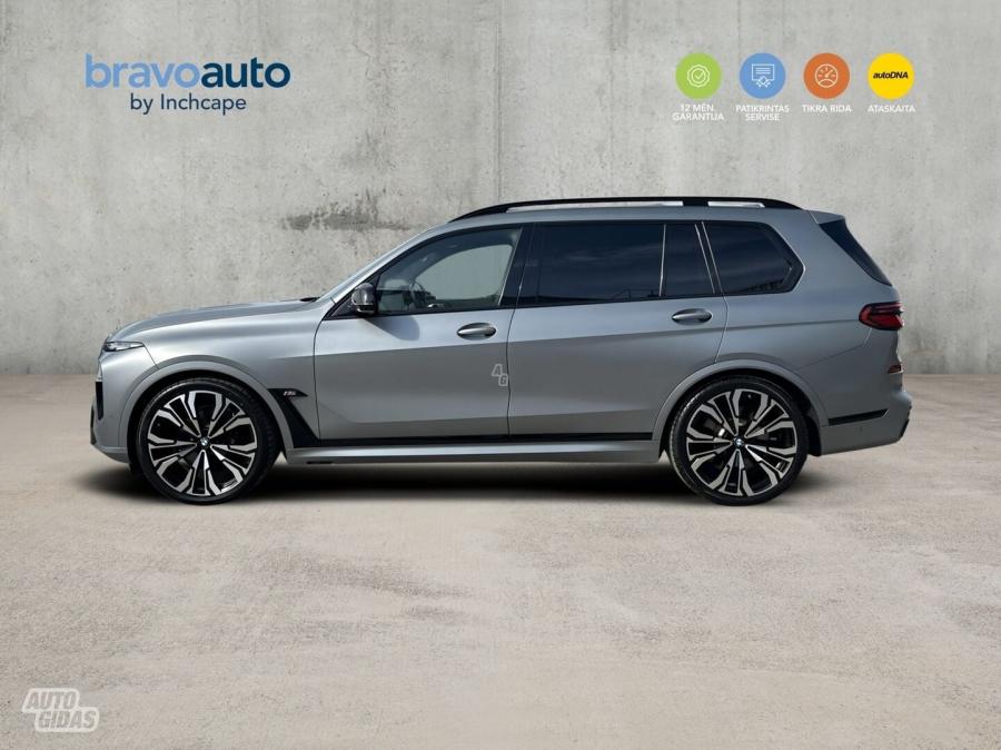 Grey BMW X7 2023 in Kaunas, with an engine capacity of 4.40 L and mileage of 47 thousand km for 105555 €, photo 3 on AUTOMOTO.COM.LV
