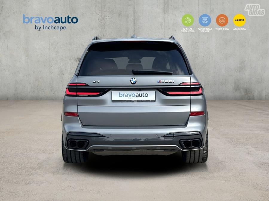 Grey BMW X7 2023 in Kaunas, with an engine capacity of 4.40 L and mileage of 47 thousand km for 105555 €, photo 5 on AUTOMOTO.COM.LV
