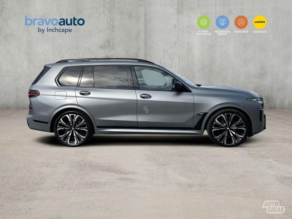 Grey BMW X7 2023 in Kaunas, with an engine capacity of 4.40 L and mileage of 47 thousand km for 105555 €, photo 6 on AUTOMOTO.COM.LV