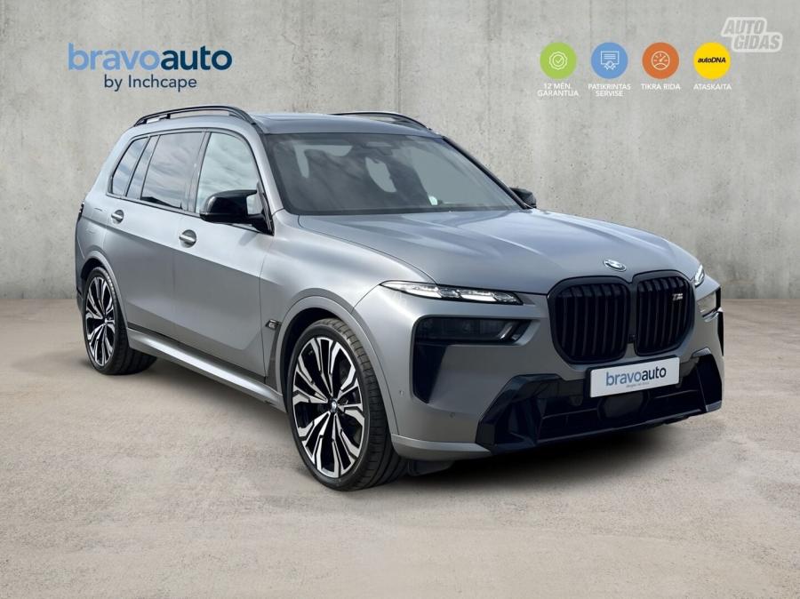 Grey BMW X7 2023 in Kaunas, with an engine capacity of 4.40 L and mileage of 47 thousand km for 105555 €, photo 8 on AUTOMOTO.COM.LV