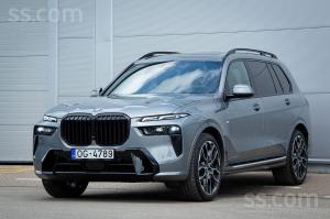 Grey BMW X7 2023 in Riga, with an engine capacity of 3.00 L and mileage of 63 thousand km for 84900 €, photo 15 on AUTOMOTO.COM.LV