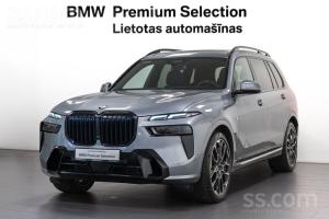 Pelēks BMW X7 2023 Rīga, ar dzinēja tilpumu 3.00 L un nobraukumu 63 tūkst. km par 78500 €, foto  vietnē AUTOMOTO.COM.LV