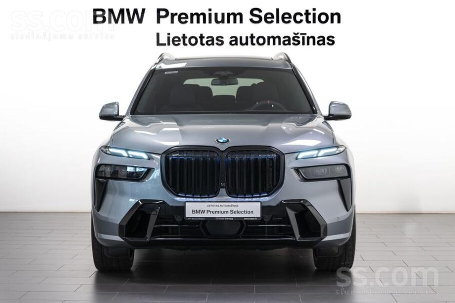 Pelēks BMW X7 2023 Rīga, ar dzinēja tilpumu 3.00 L un nobraukumu 63 tūkst. km par 78500 €, foto 4 vietnē AUTOMOTO.COM.LV