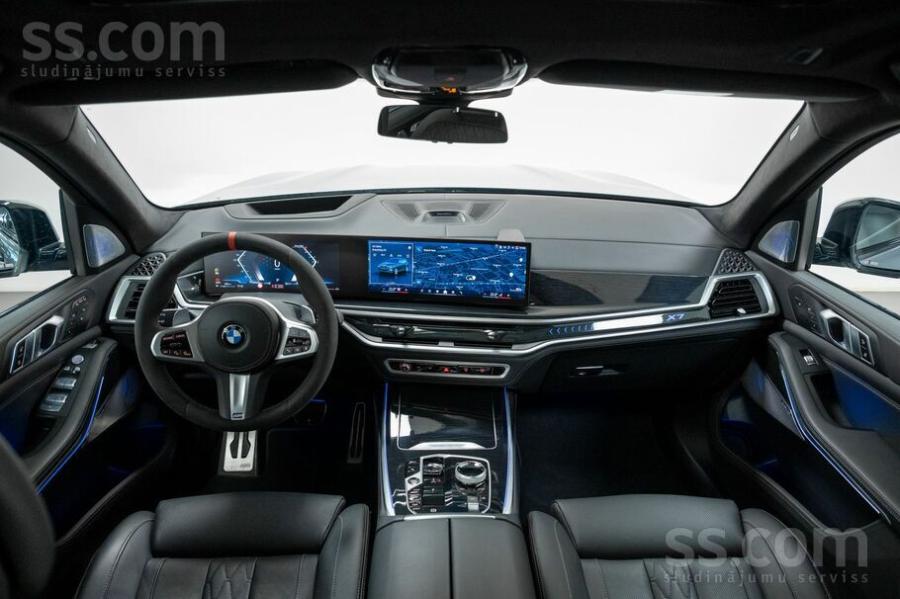 Pelēks BMW X7 2023 Rīga, ar dzinēja tilpumu 3.00 L un nobraukumu 63 tūkst. km par 78500 €, foto 6 vietnē AUTOMOTO.COM.LV