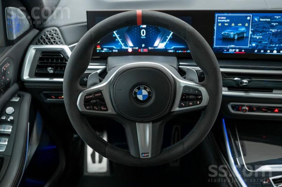 Pelēks BMW X7 2023 Rīga, ar dzinēja tilpumu 3.00 L un nobraukumu 63 tūkst. km par 78500 €, foto 14 vietnē AUTOMOTO.COM.LV