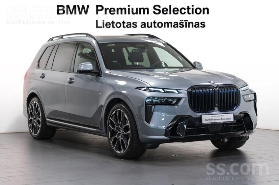 Pelēks BMW X7 2023 Rīga, ar dzinēja tilpumu 3.00 L un nobraukumu 63 tūkst. km par 78500 €, foto 18 vietnē AUTOMOTO.COM.LV