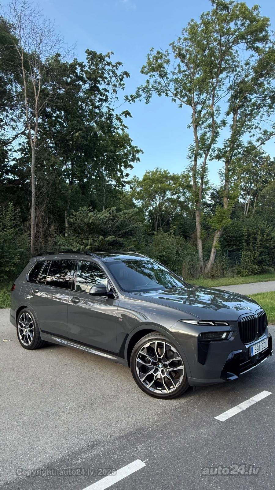 Pelēks BMW X7 2023 Tallina, ar dzinēja tilpumu 3.00 L un nobraukumu 79 tūkst. km par 88900 €, foto 4 vietnē AUTOMOTO.COM.LV