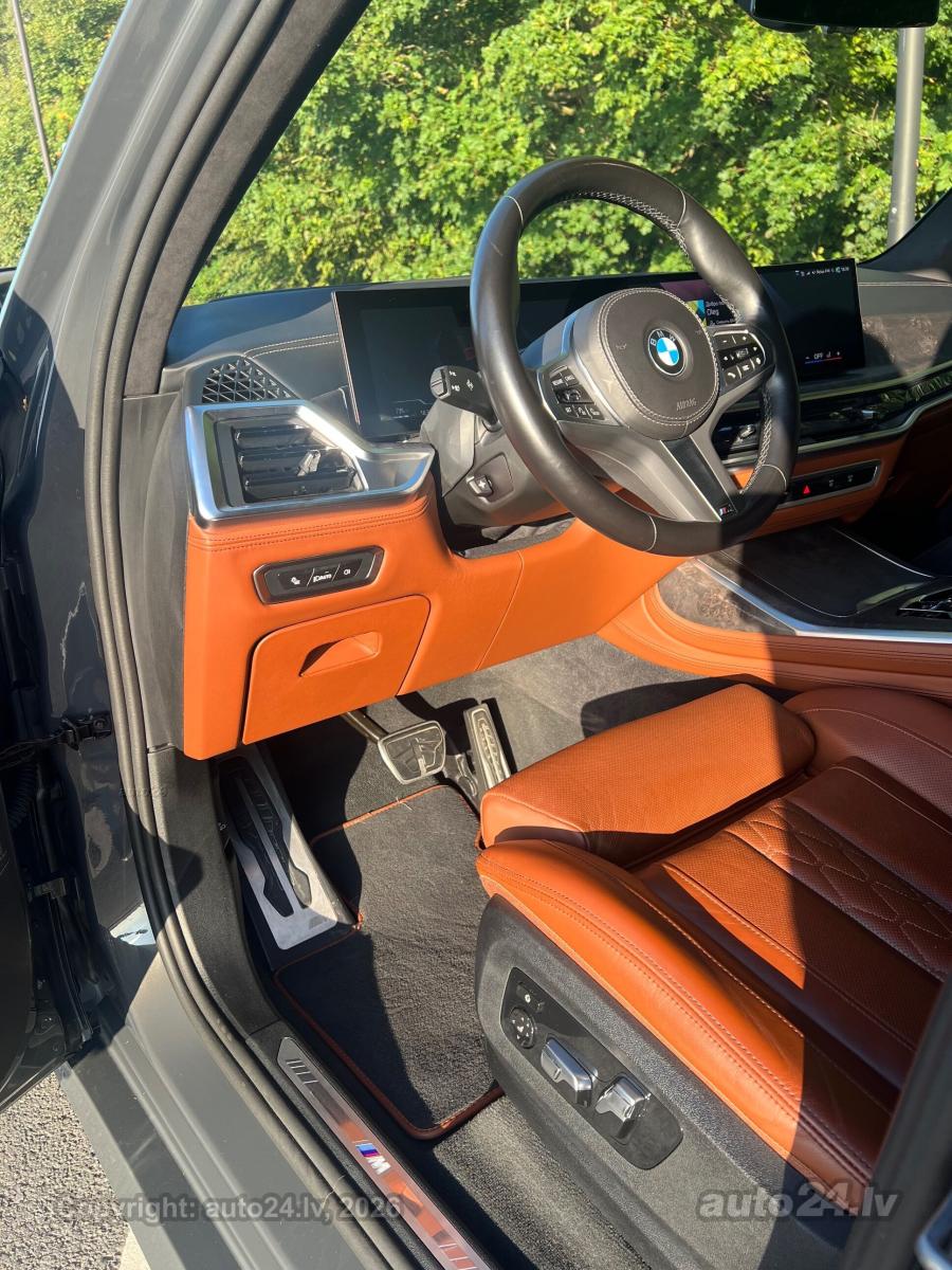 Pelēks BMW X7 2023 Tallina, ar dzinēja tilpumu 3.00 L un nobraukumu 79 tūkst. km par 88900 €, foto 14 vietnē AUTOMOTO.COM.LV