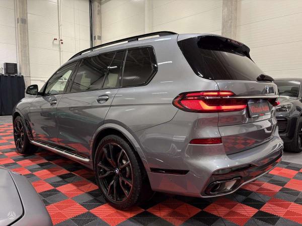 Grey BMW X7 2023 in Vilnius, with an engine capacity of 2.99 L and mileage of 75 thousand km for 86990 €, photo 7 on AUTOMOTO.COM.LV