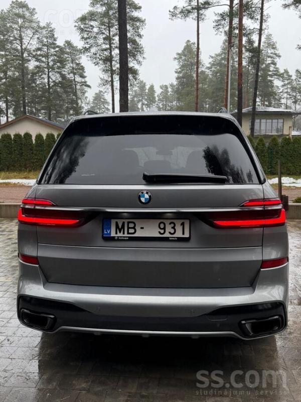 Pelēks BMW X7 2024 Rīga, ar dzinēja tilpumu 3.00 L un nobraukumu 31 tūkst. km par 84995 €, foto 7 vietnē AUTOMOTO.COM.LV