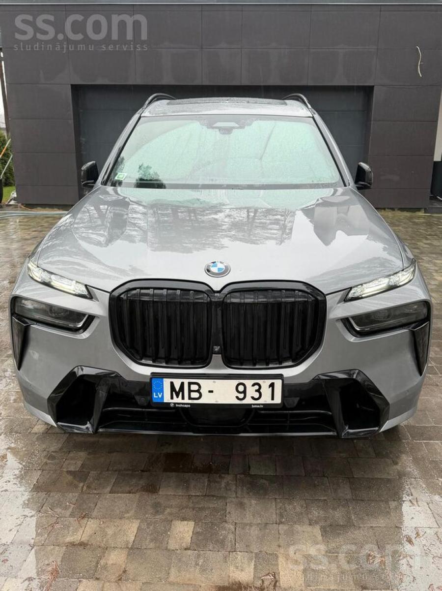 Pelēks BMW X7 2024 Rīga, ar dzinēja tilpumu 3.00 L un nobraukumu 31 tūkst. km par 84995 €, foto 8 vietnē AUTOMOTO.COM.LV