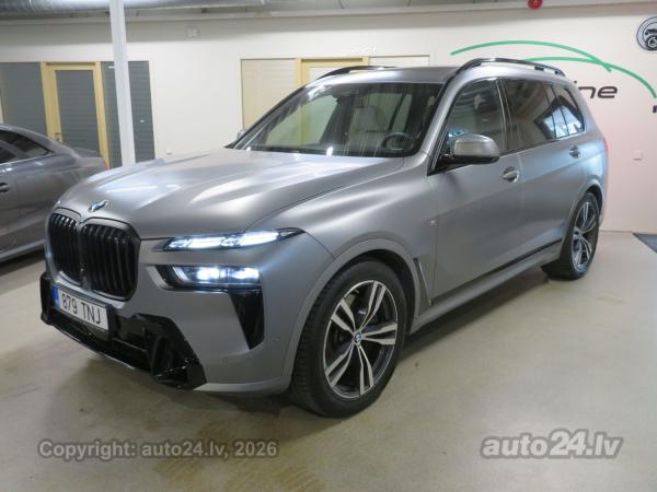 Pelēks BMW X7 2024 Tallina, ar dzinēja tilpumu 3.00 L un nobraukumu 75 tūkst. km par 78000 €, foto 1 vietnē AUTOMOTO.COM.LV