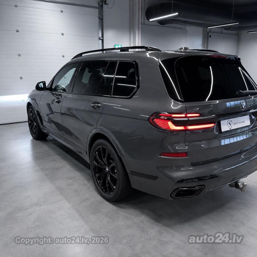 Pelēks BMW X7 2024 Tallina, ar dzinēja tilpumu 3.00 L un nobraukumu 37 tūkst. km par 99000 €, foto 4 vietnē AUTOMOTO.COM.LV
