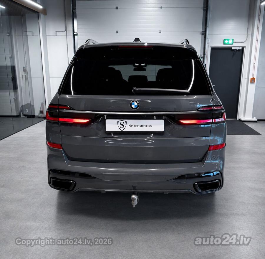 Pelēks BMW X7 2024 Tallina, ar dzinēja tilpumu 3.00 L un nobraukumu 37 tūkst. km par 99000 €, foto 5 vietnē AUTOMOTO.COM.LV