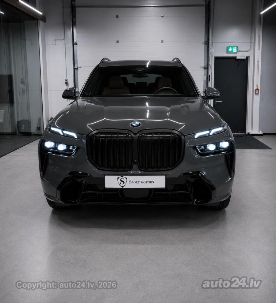 Pelēks BMW X7 2024 Tallina, ar dzinēja tilpumu 3.00 L un nobraukumu 37 tūkst. km par 99000 €, foto 14 vietnē AUTOMOTO.COM.LV