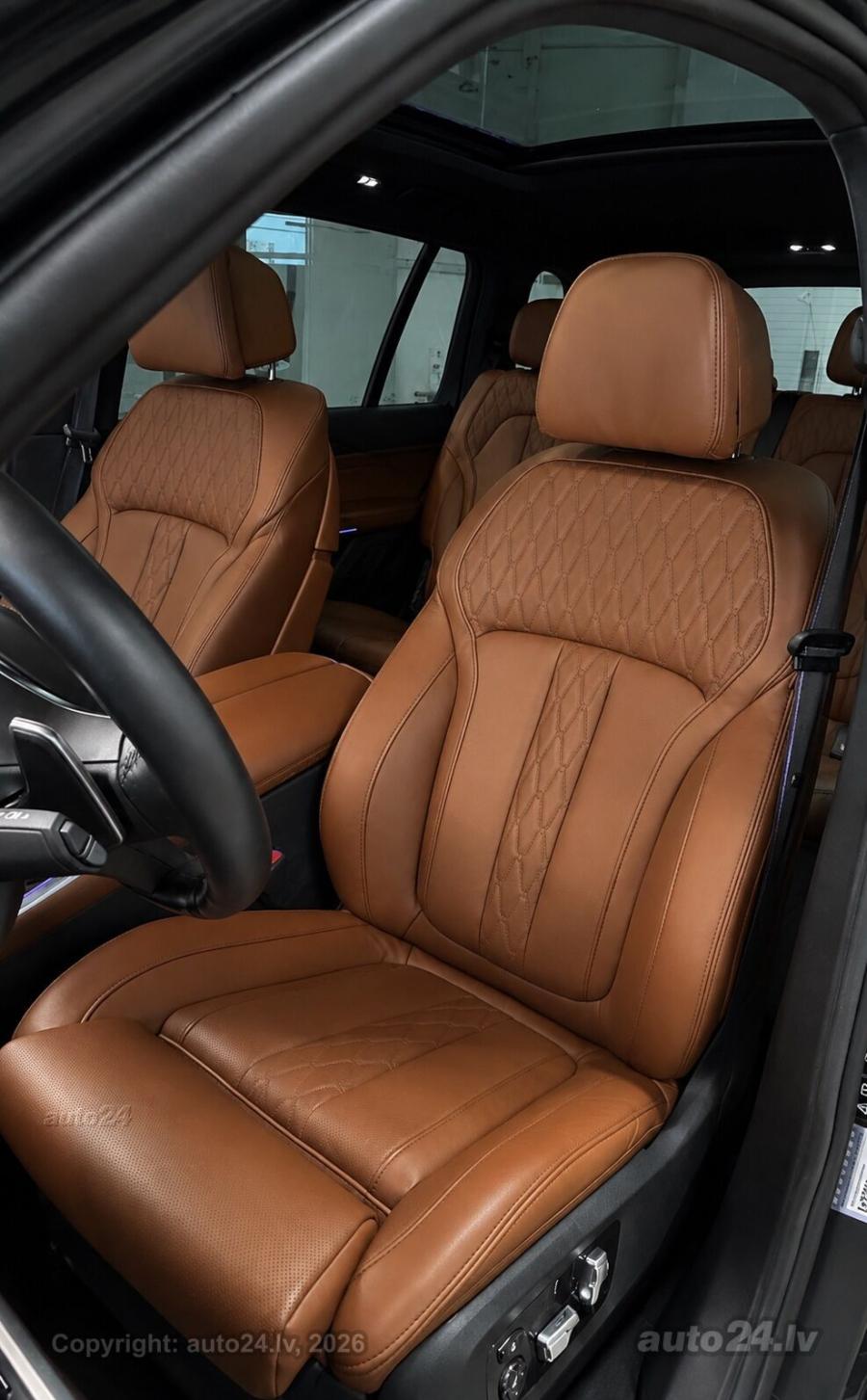 Pelēks BMW X7 2024 Tallina, ar dzinēja tilpumu 3.00 L un nobraukumu 37 tūkst. km par 99000 €, foto 16 vietnē AUTOMOTO.COM.LV