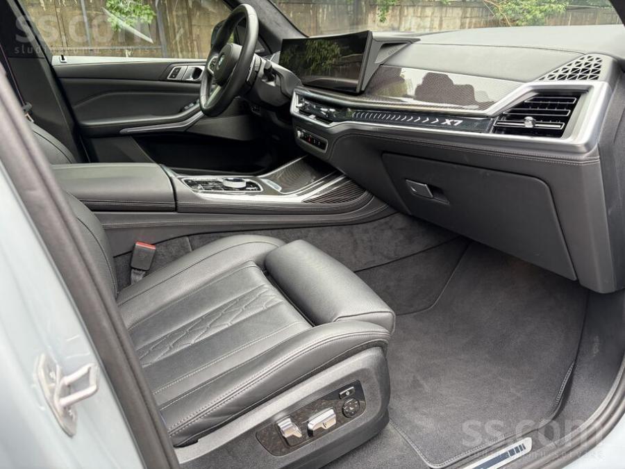 Pelēks BMW X7 2024 Rīga, ar dzinēja tilpumu 3.00 L un nobraukumu 73 tūkst. km par 82500 €, foto 10 vietnē AUTOMOTO.COM.LV