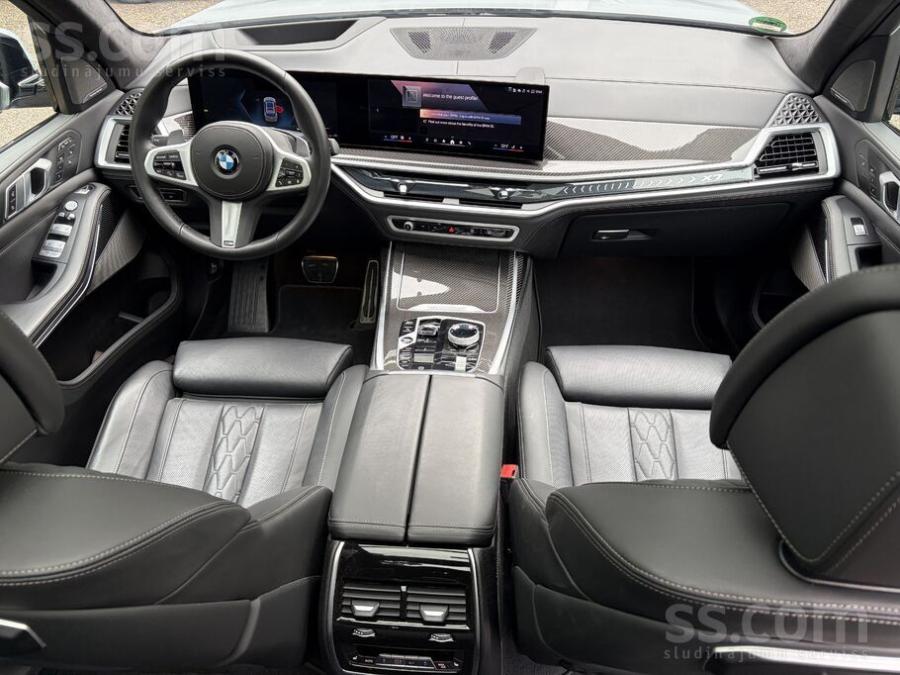 Pelēks BMW X7 2024 Rīga, ar dzinēja tilpumu 3.00 L un nobraukumu 73 tūkst. km par 82500 €, foto 15 vietnē AUTOMOTO.COM.LV