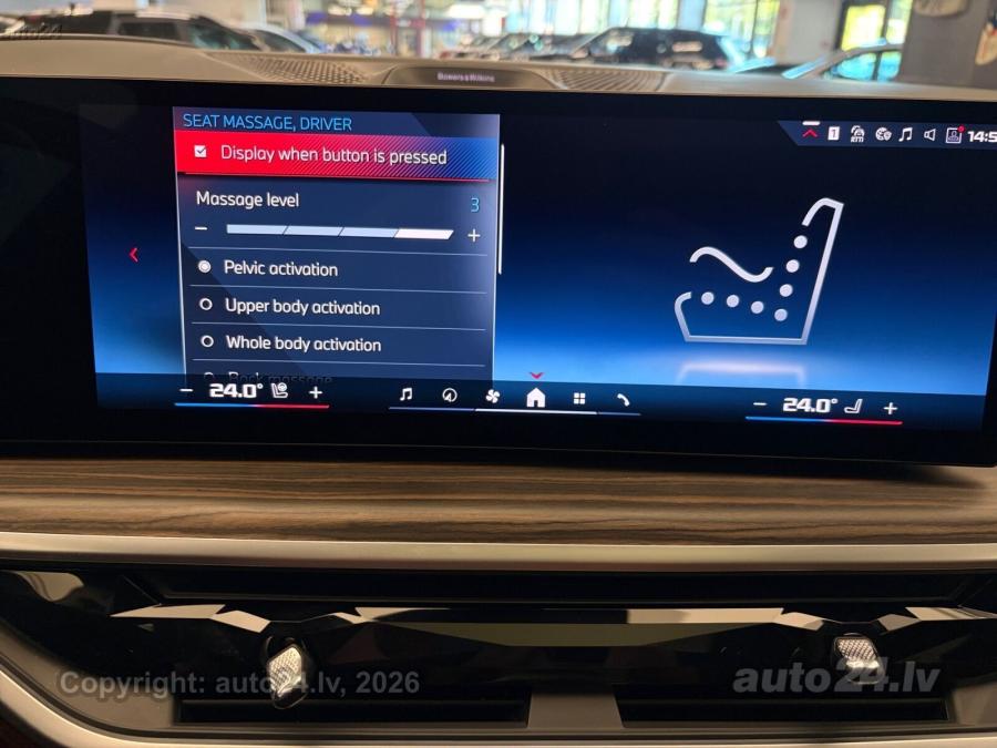 Pelēks BMW X7 2024 Tallina, ar dzinēja tilpumu 4.40 L un nobraukumu 49 tūkst. km par 99900 €, foto 12 vietnē AUTOMOTO.COM.LV