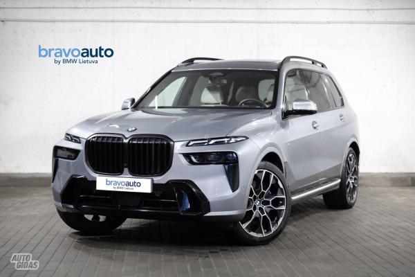 Pelēks BMW X7 2025 Viļņa, ar dzinēja tilpumu 3.00 L un nobraukumu 38 tūkst. km par 98491 €, foto 1 vietnē AUTOMOTO.COM.LV