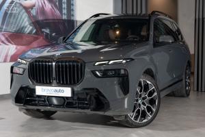 Grey BMW X7 2025 in Kaunas, with an engine capacity of 3.00 L and mileage of 16 thousand km for 95771 €, photo  on AUTOMOTO.COM.LV