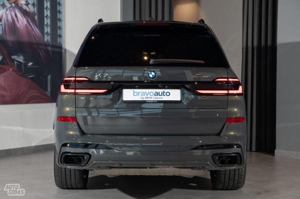 Grey BMW X7 2025 in Kaunas, with an engine capacity of 3.00 L and mileage of 16 thousand km for 95771 €, photo 6 on AUTOMOTO.COM.LV