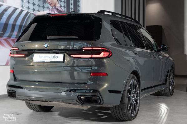 Grey BMW X7 2025 in Kaunas, with an engine capacity of 3.00 L and mileage of 16 thousand km for 95771 €, photo 8 on AUTOMOTO.COM.LV