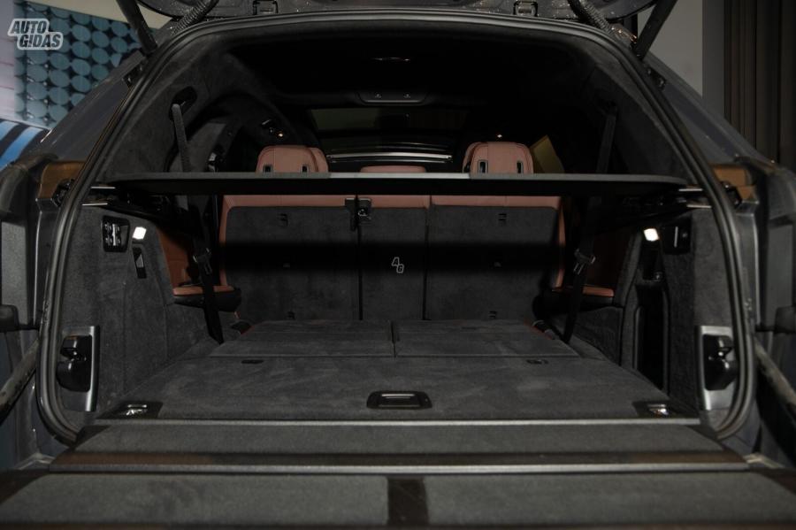 Grey BMW X7 2025 in Kaunas, with an engine capacity of 3.00 L and mileage of 16 thousand km for 95771 €, photo 25 on AUTOMOTO.COM.LV