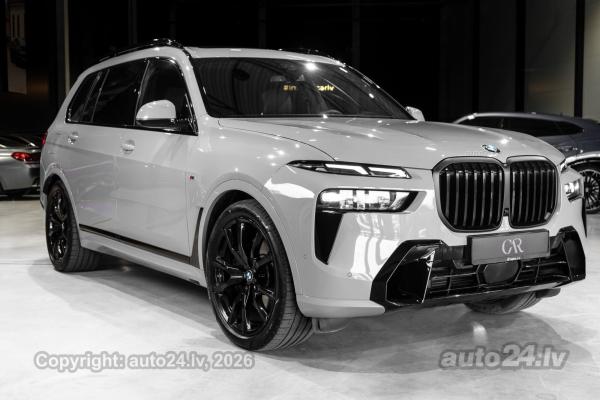 Pelēks BMW X7 2026 Rīga, ar dzinēja tilpumu 3.00 L un nobraukumu 7 tūkst. km par 96800 €, foto 3 vietnē AUTOMOTO.COM.LV
