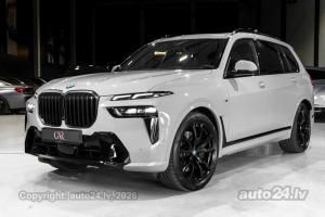Pelēks BMW X7 2026 Rīga, ar dzinēja tilpumu 3.00 L un nobraukumu 7 tūkst. km par 96800 €, foto  vietnē AUTOMOTO.COM.LV