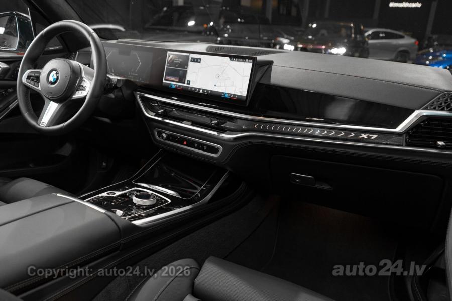 Pelēks BMW X7 2026 Rīga, ar dzinēja tilpumu 3.00 L un nobraukumu 7 tūkst. km par 96800 €, foto 12 vietnē AUTOMOTO.COM.LV