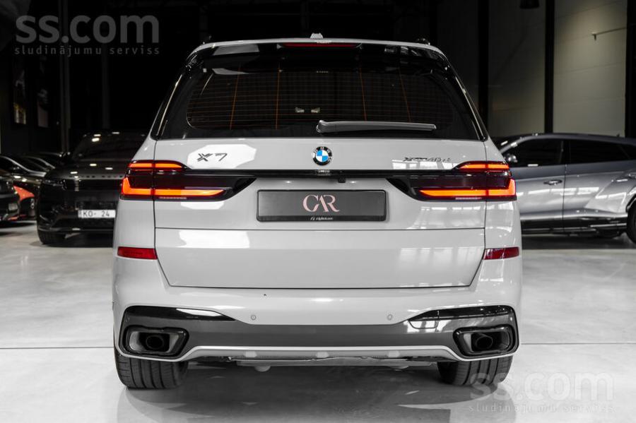 Grey BMW X7 2026 in Riga, with an engine capacity of 3.00 L and mileage of 18 thousand km for 96800 €, photo 6 on AUTOMOTO.COM.LV