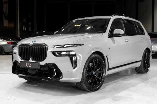 Grey BMW X7 2026 in Riga, with an engine capacity of 2.99 L and mileage of 18 thousand km for 96800 €, photo 1 on AUTOMOTO.COM.LV