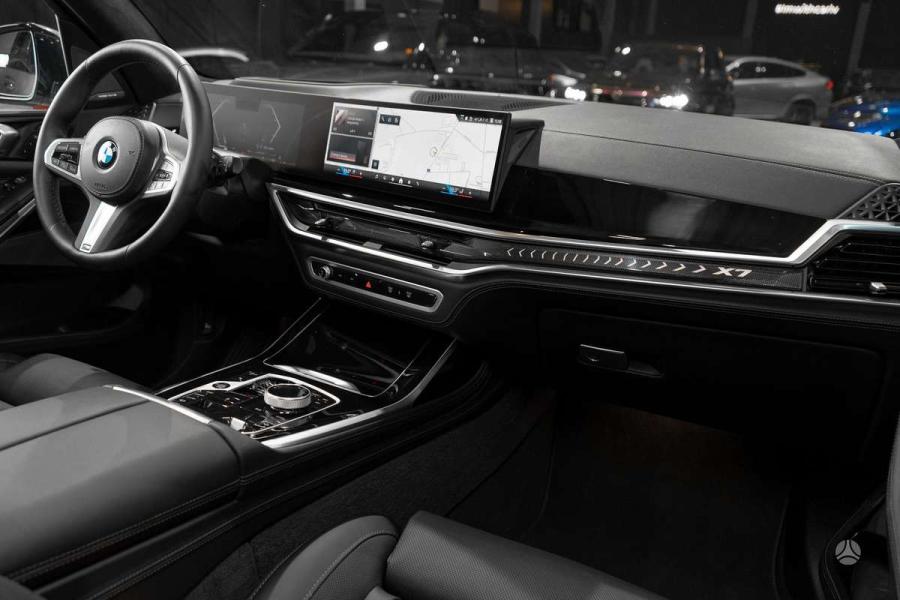 Pelēks BMW X7 2026 Rīga, ar dzinēja tilpumu 2.99 L un nobraukumu 18 tūkst. km par 96800 €, foto 12 vietnē AUTOMOTO.COM.LV