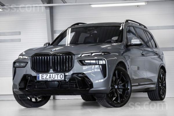BMW X7 2026 in Tukums on AUTOMOTO.COM.LV Grey BMW X7 2026 in Tukums, with an engine capacity of 3.00 L and mileage of 7 thousand km for 102777 β¬, photo 1 on AUTOMOTO.COM.LV
