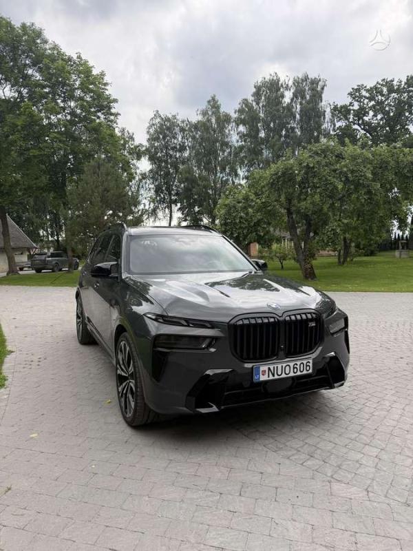 Pelēks BMW X7 2023 Kauņa, ar dzinēja tilpumu 4.40 L un nobraukumu 27 tūkst. km par 110000 €, foto 2 vietnē AUTOMOTO.COM.LV