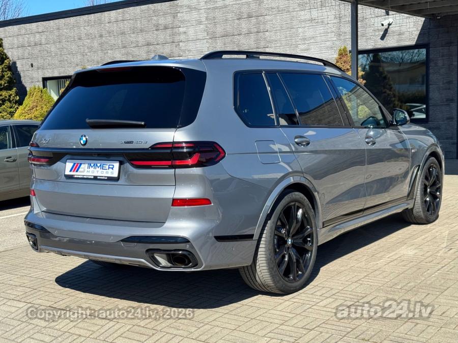Pelēks BMW X7 2025 Tallina, ar dzinēja tilpumu 3.00 L un nobraukumu 27 tūkst. km par 107900 €, foto 7 vietnē AUTOMOTO.COM.LV