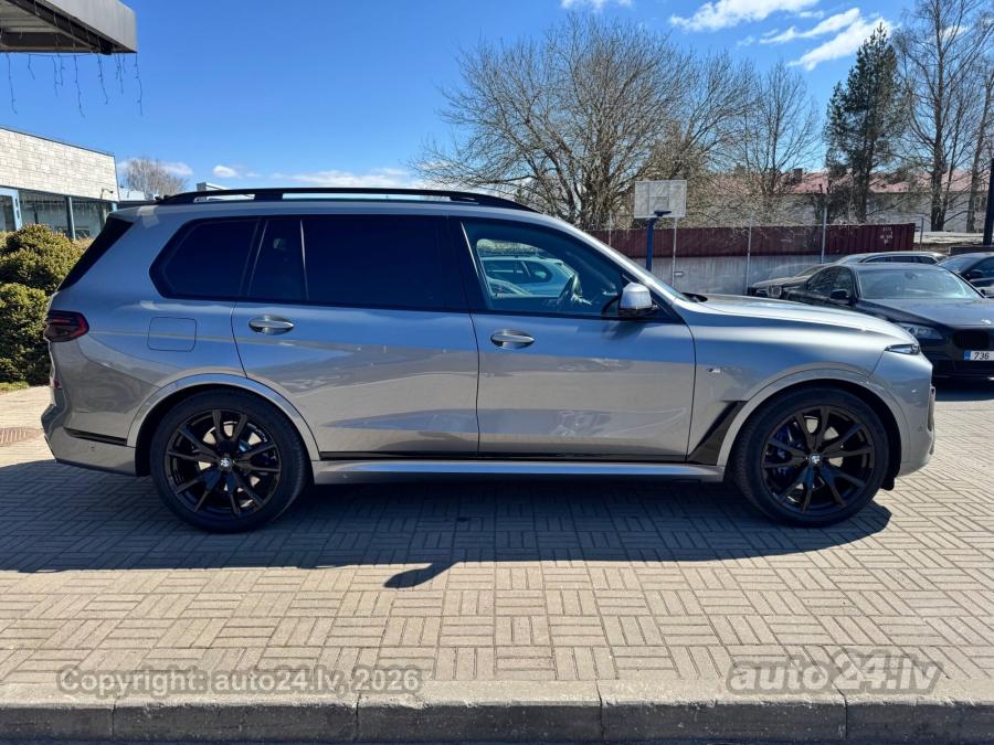 Pelēks BMW X7 2025 Tallina, ar dzinēja tilpumu 3.00 L un nobraukumu 27 tūkst. km par 107900 €, foto 8 vietnē AUTOMOTO.COM.LV