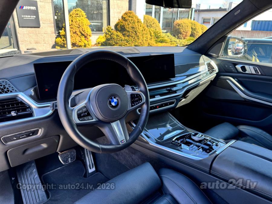 Pelēks BMW X7 2025 Tallina, ar dzinēja tilpumu 3.00 L un nobraukumu 27 tūkst. km par 107900 €, foto 10 vietnē AUTOMOTO.COM.LV