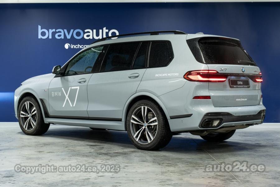 Pelēks BMW X7 2025 Tallina, ar dzinēja tilpumu 3.00 L un nobraukumu 5 tūkst. km par 99639 €, foto 4 vietnē AUTOMOTO.COM.LV