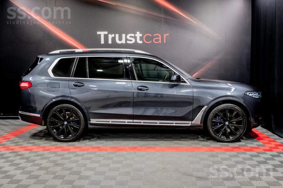 Pelēks BMW X7 2019 Tallina, ar dzinēja tilpumu 3.00 L un nobraukumu 187 tūkst. km par 46999 €, foto 5 vietnē AUTOMOTO.COM.LV