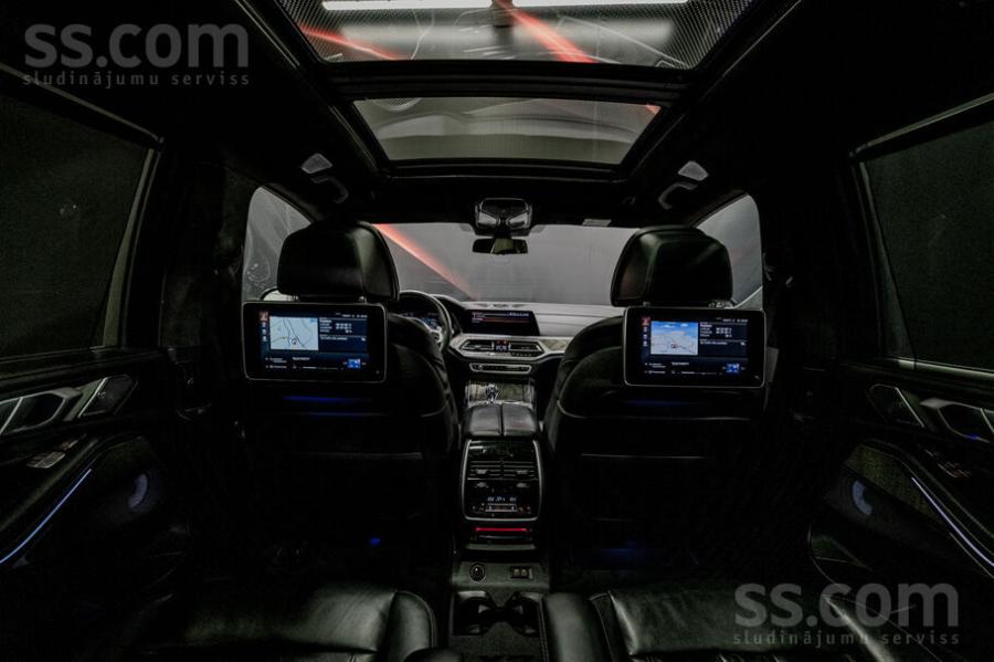 Pelēks BMW X7 2019 Tallina, ar dzinēja tilpumu 3.00 L un nobraukumu 187 tūkst. km par 46999 €, foto 21 vietnē AUTOMOTO.COM.LV