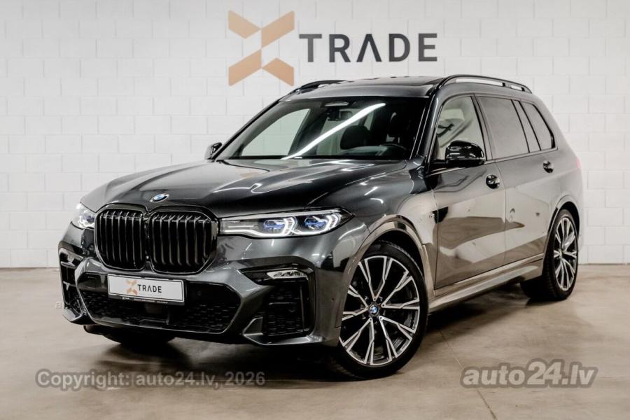Pelēks BMW X7 2021 Pērnava, ar dzinēja tilpumu 3.00 L un nobraukumu 107 tūkst. km par 60990 €, foto 1 vietnē AUTOMOTO.COM.LV